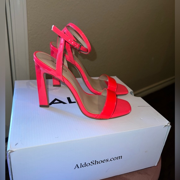 Aldo | Shoes | Aldo Hot Pink High Heels | Poshmark